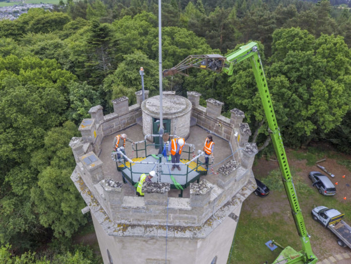 Rooftop platform at Nelson's Tower gives unrestricted view - Forres Local