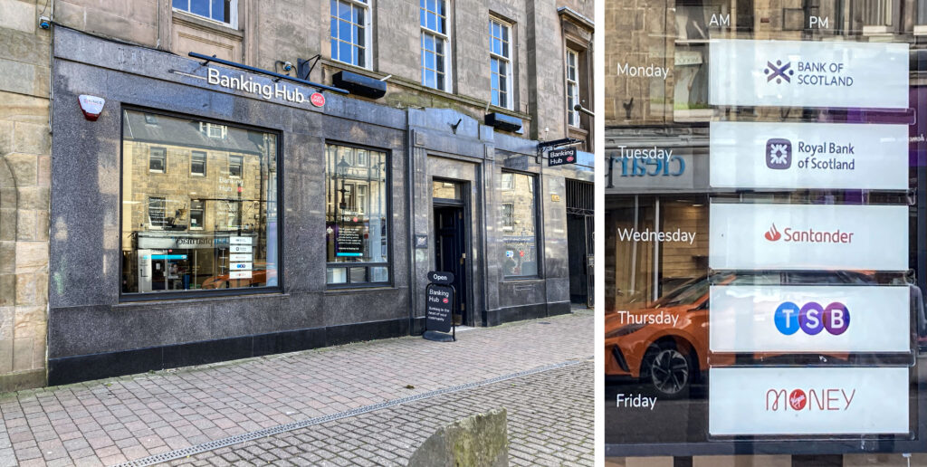 New banking hub brings five banks back to Forres high street - Forres Local